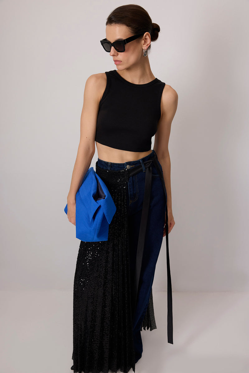 %100 PAMUK FİTİLLİ BASIC ÖRME ATLET – Touche Prive